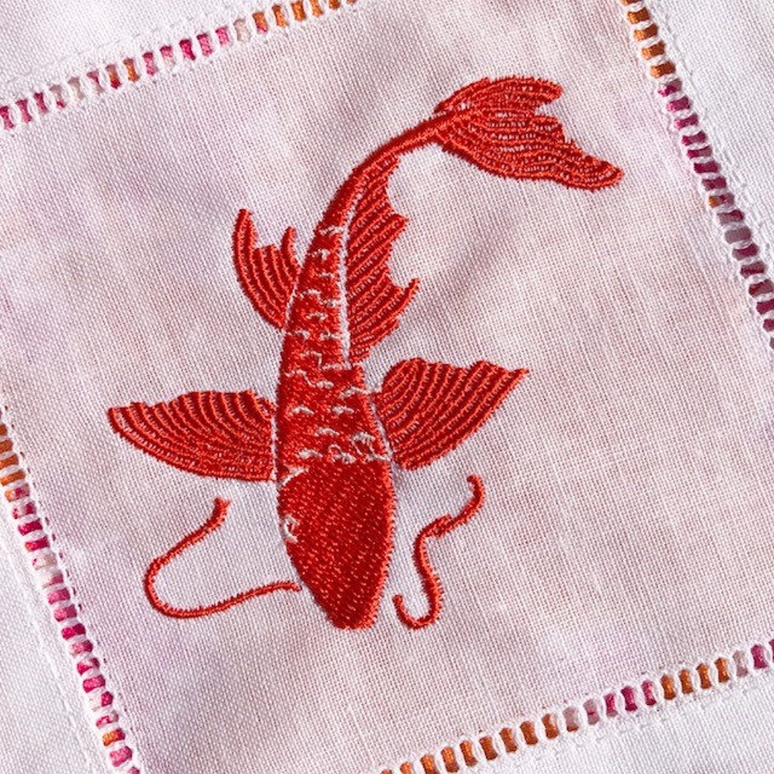 Being Koi Cocktail Napkins - Etsy