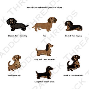 The Tipsy Dog - Dachshund Embroidered Napkins - Etsy