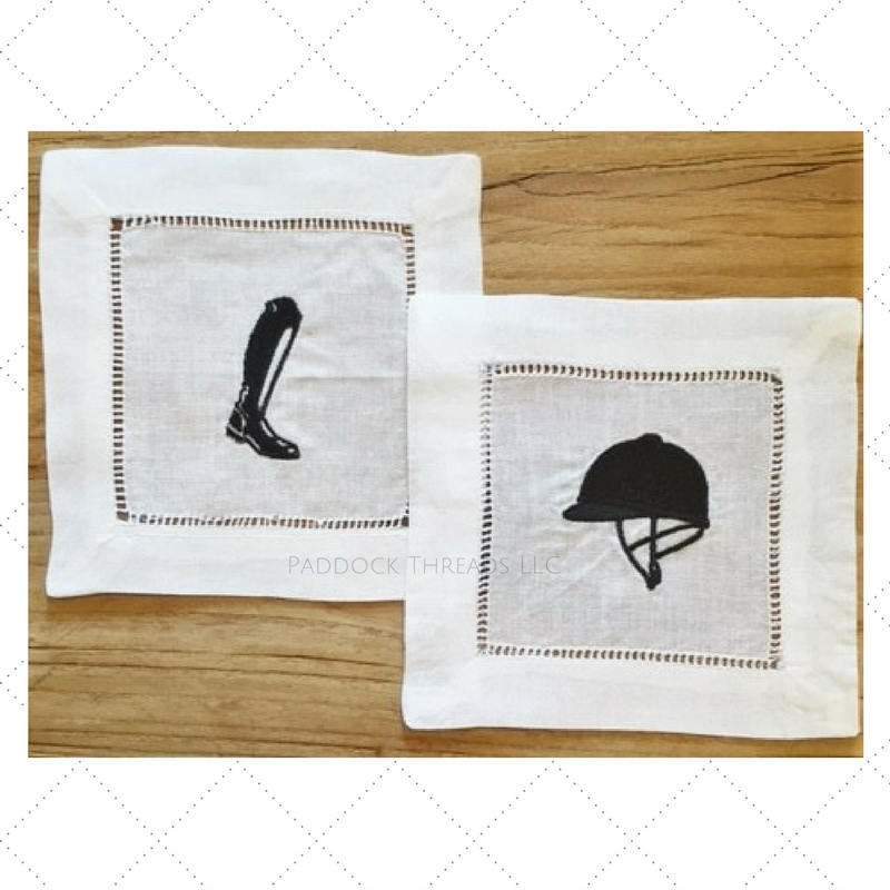 Equestrian Icons Cocktail Napkins - Etsy