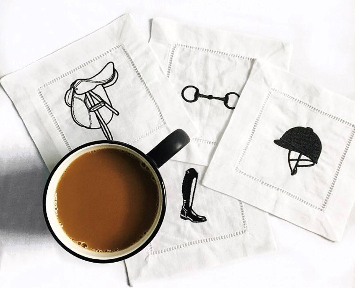 Equestrian Icons Cocktail Napkins | Etsy