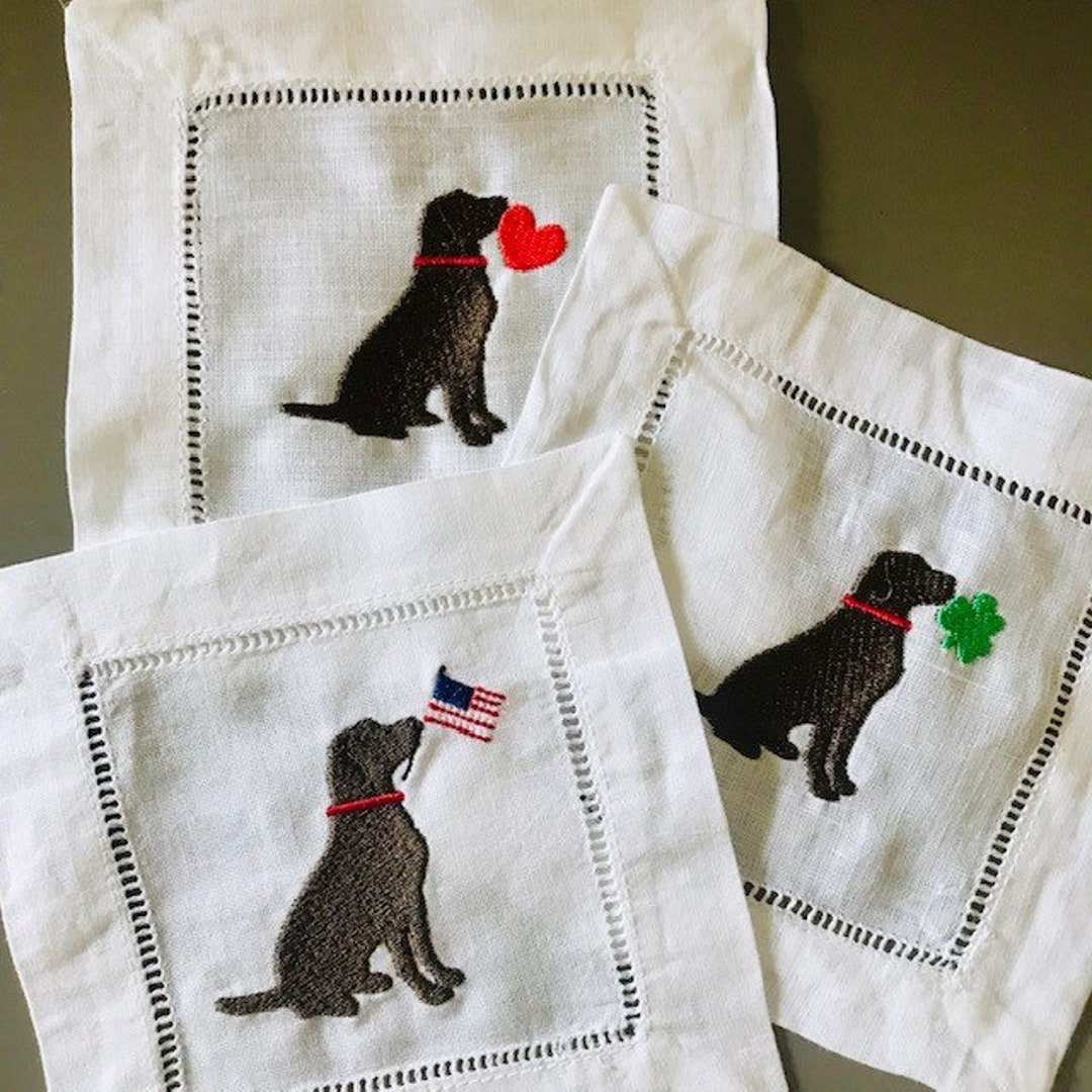 Holiday Labs Cocktail Napkin Set - Etsy