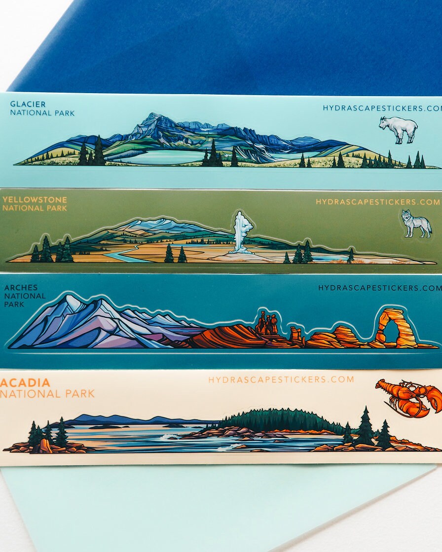 Miniscape Sticker Pack - Etsy