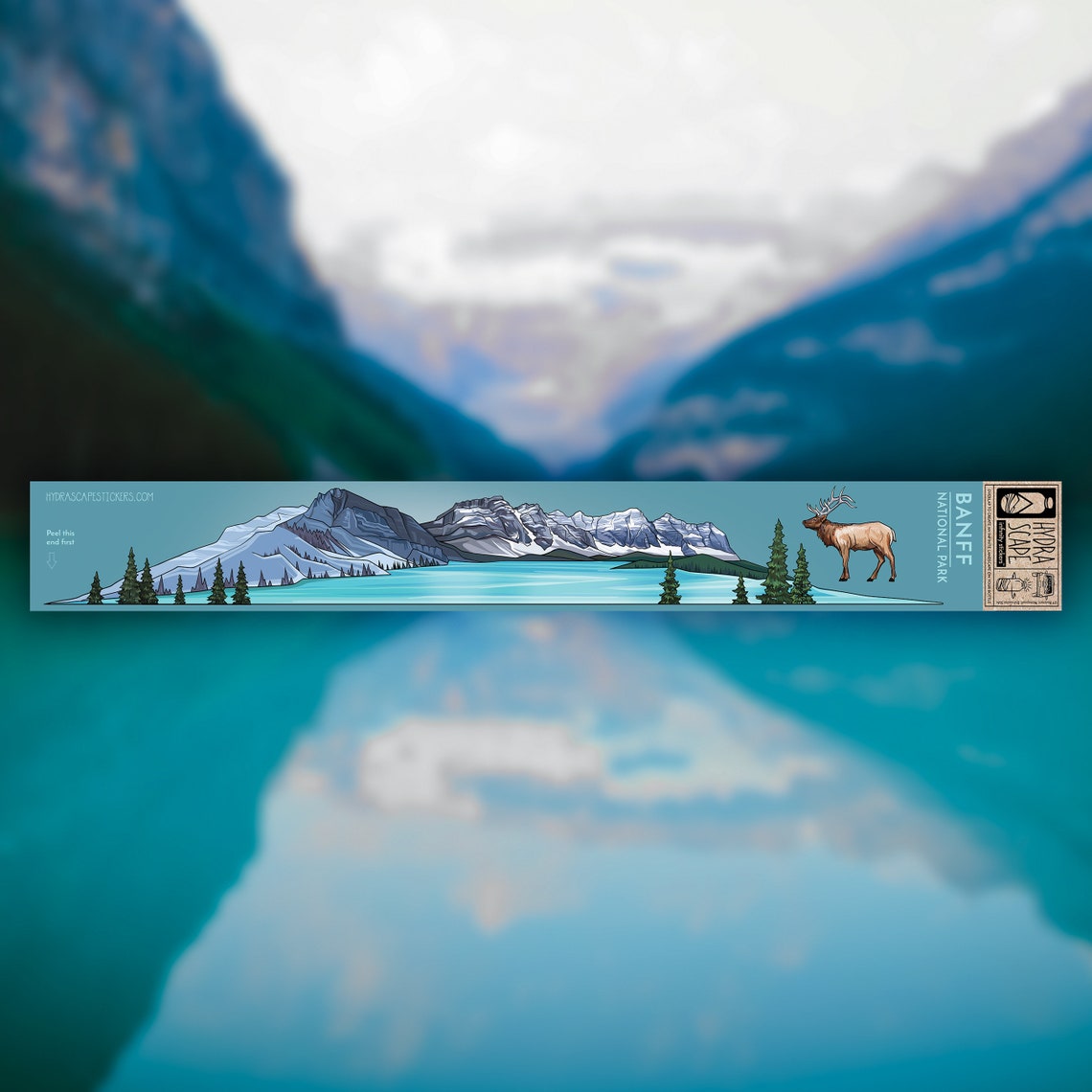 Banff National Park Infinity Sticker - Etsy