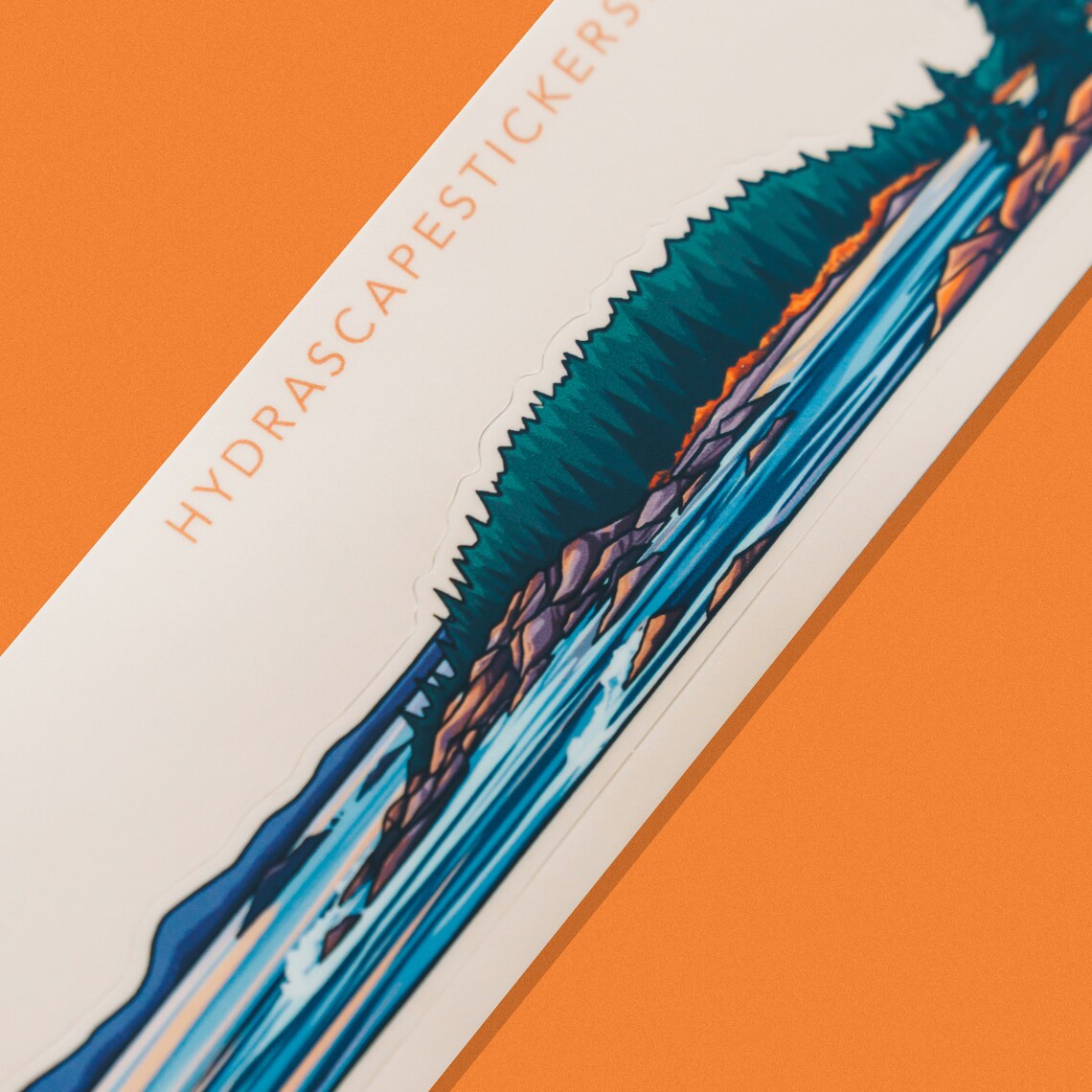 Acadia National Park Miniscape Sticker - Etsy