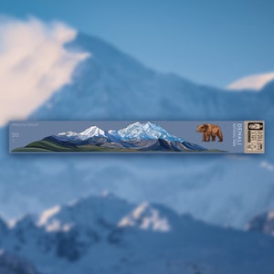Denali National Park Infinity Sticker - Etsy