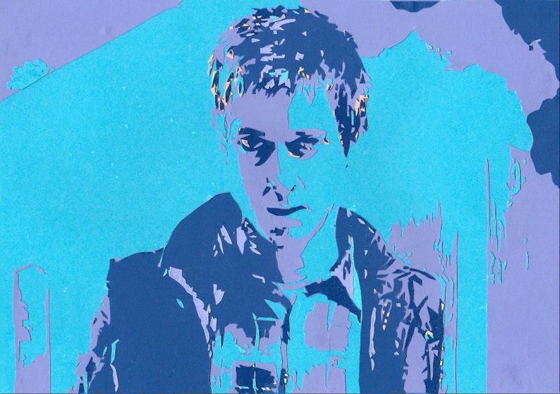 Doctor Who Rory Williams, Original Hand Cut Layered Paper and Card ...