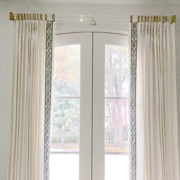 Greek Key Curtains - Etsy
