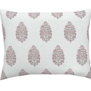 Mughal Flower Window Shade Mughal Flower Roman Shade Indian Block Print ...