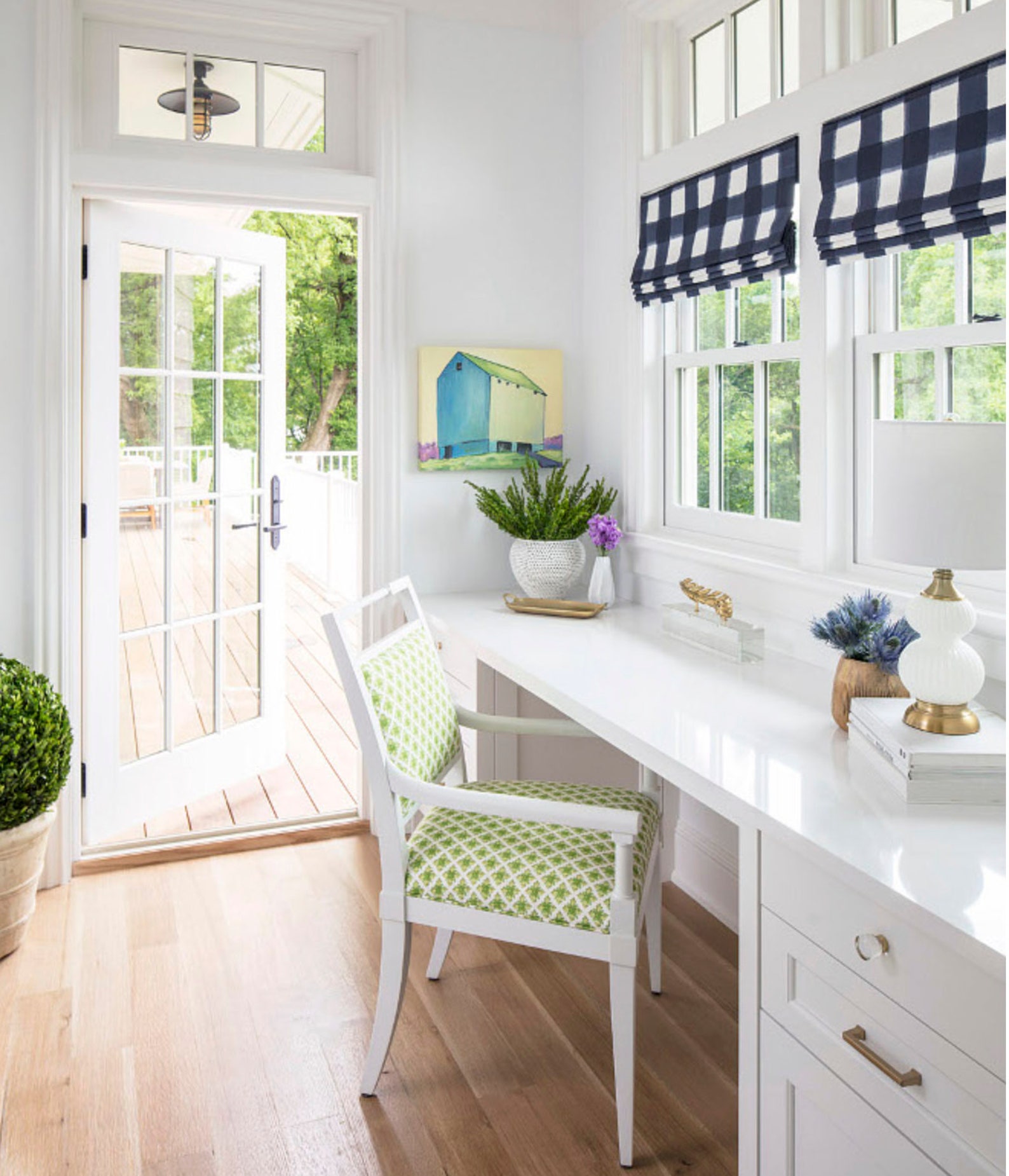 Modern Farmhouse Roman Shades QUICK SHIP Buffalo Plaid Roman Shades ...