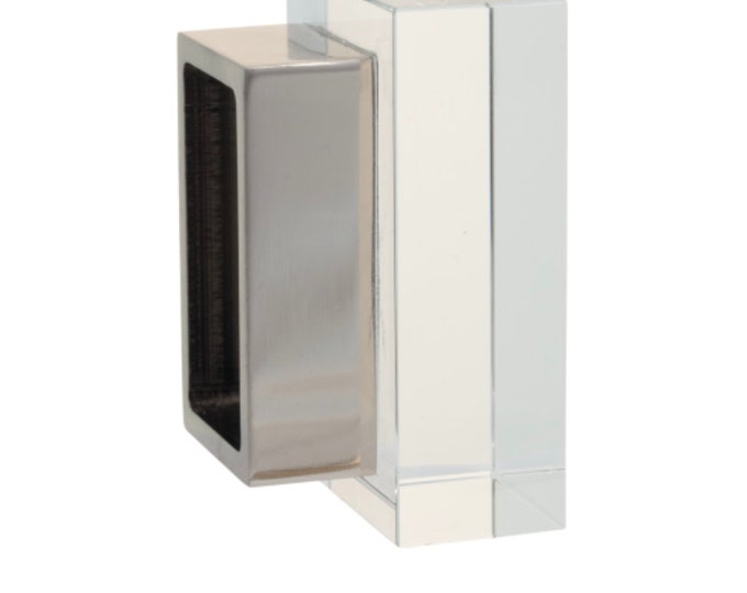 Lucite Rod End Cap Endcap Brass Curtain Rod Finial Brass - Etsy