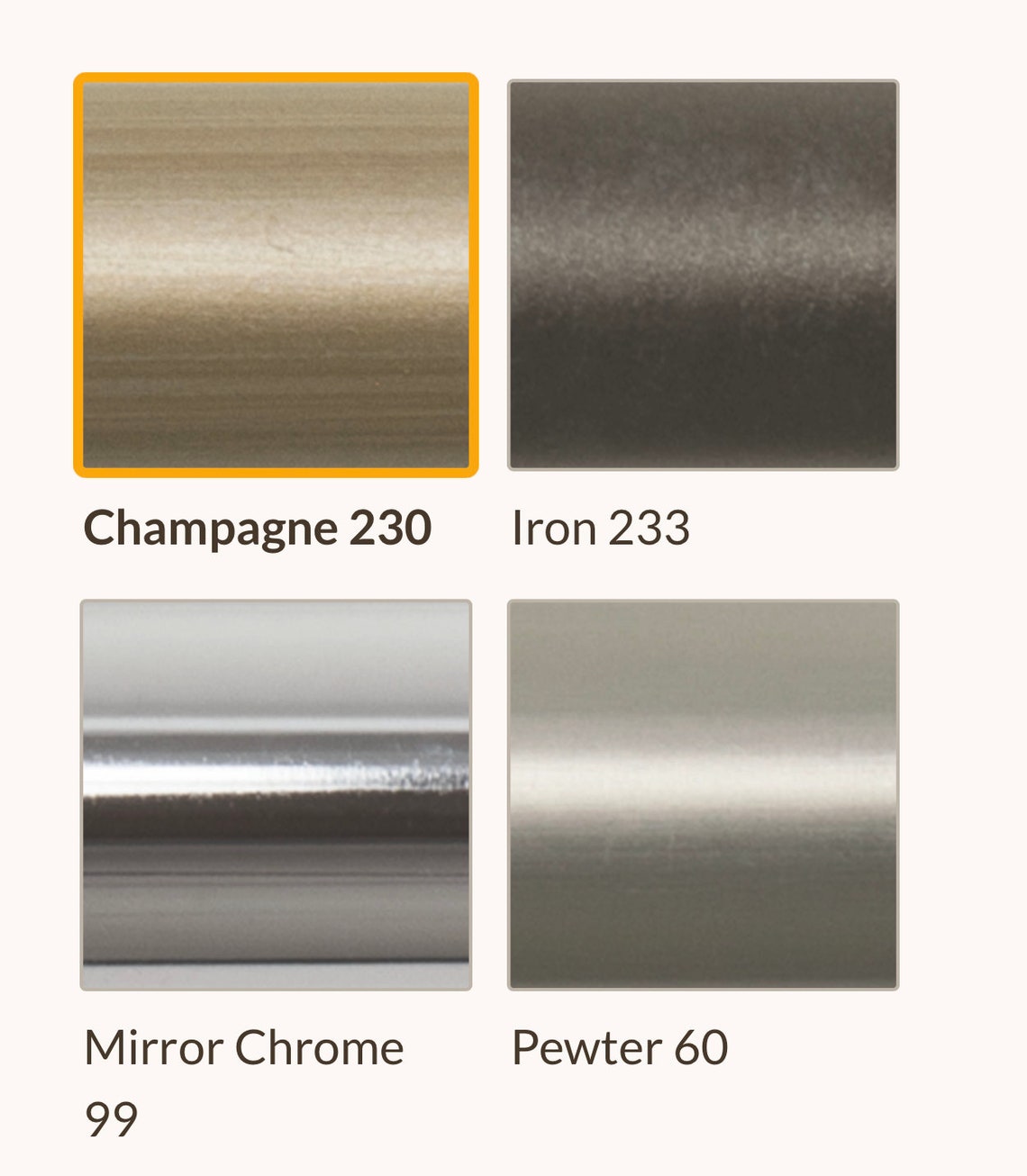 French Return Curtain Rod CUSTOM CUT Round brass french return | Etsy