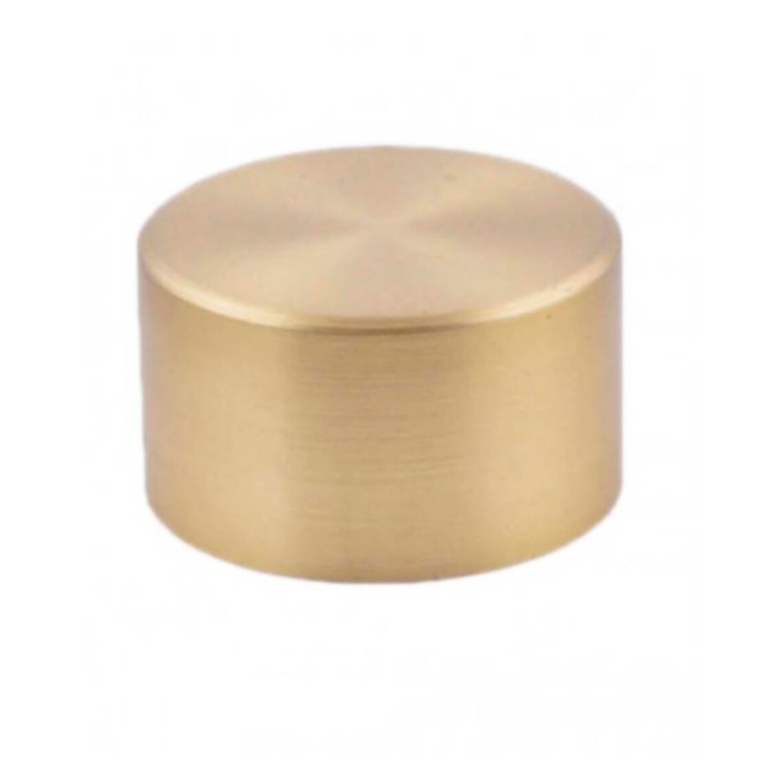 Lucite Rod End Cap Endcap Brass Curtain 1.5 Rod Finial Brass Gold ...