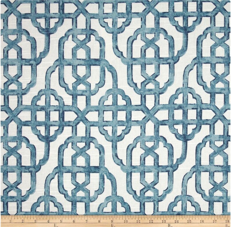 Blue Roman Shades Blue Ogee Blue Trellis Window Shade Blue Lattice Work ...