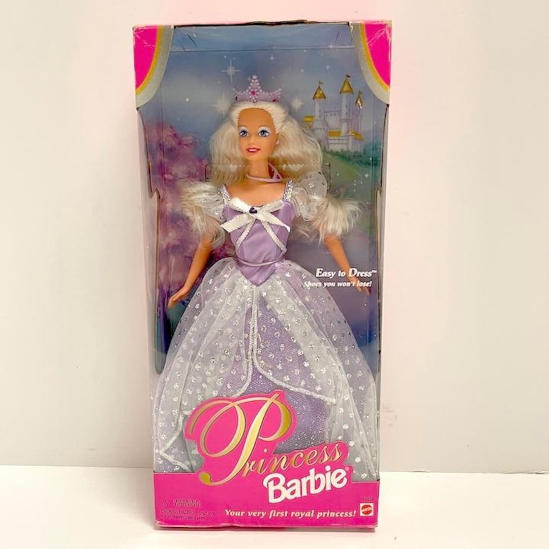 1997 Mattel Easy to Dress Royal Princess Barbie Doll #18404 - Etsy