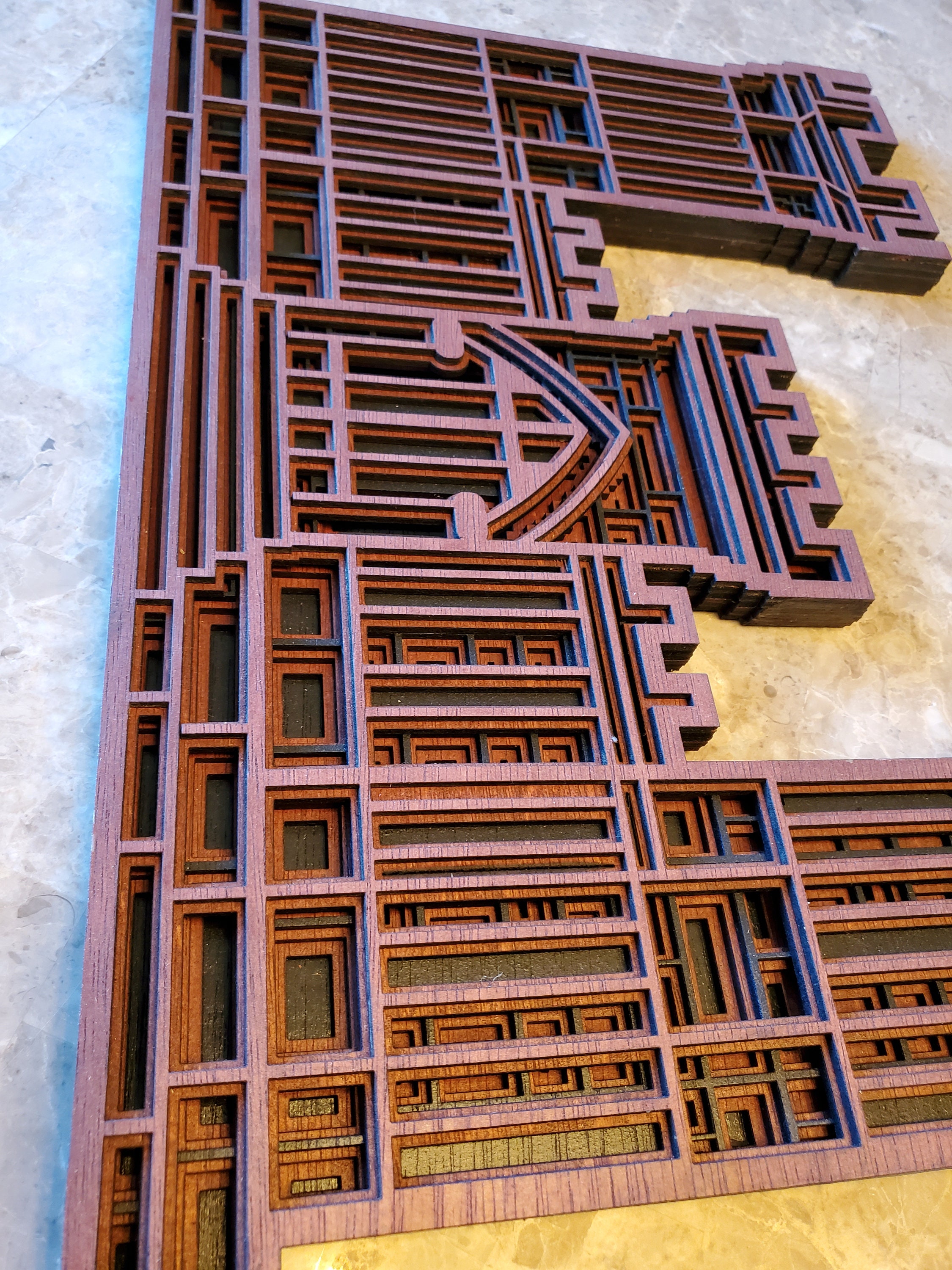 Corps of Engineers Castle Sapper Wood Multi-layered Design - Etsy