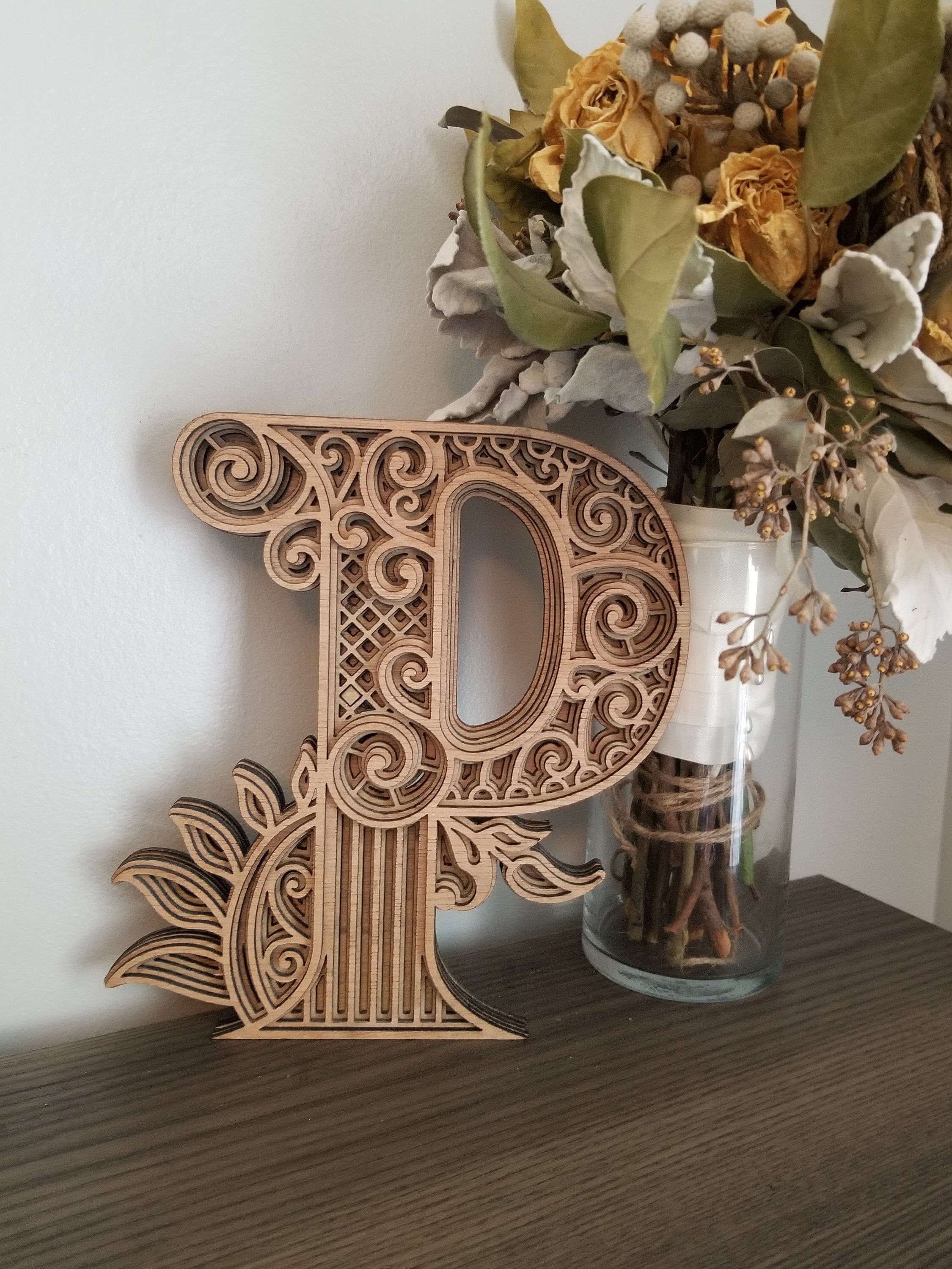 Decorative Letter P