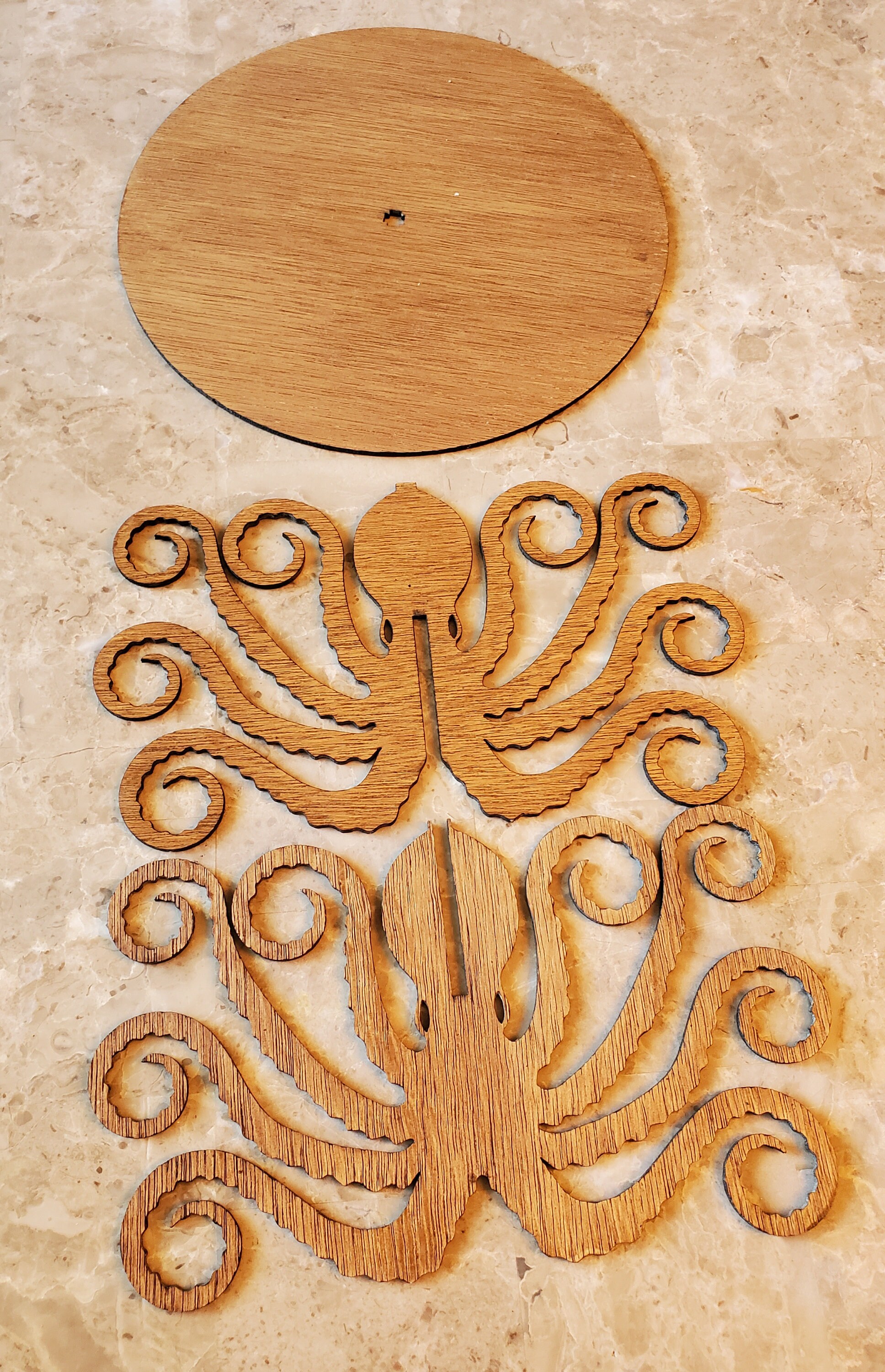 Octopus Stand Small Plant Stand. Laser Cut Art. - Etsy