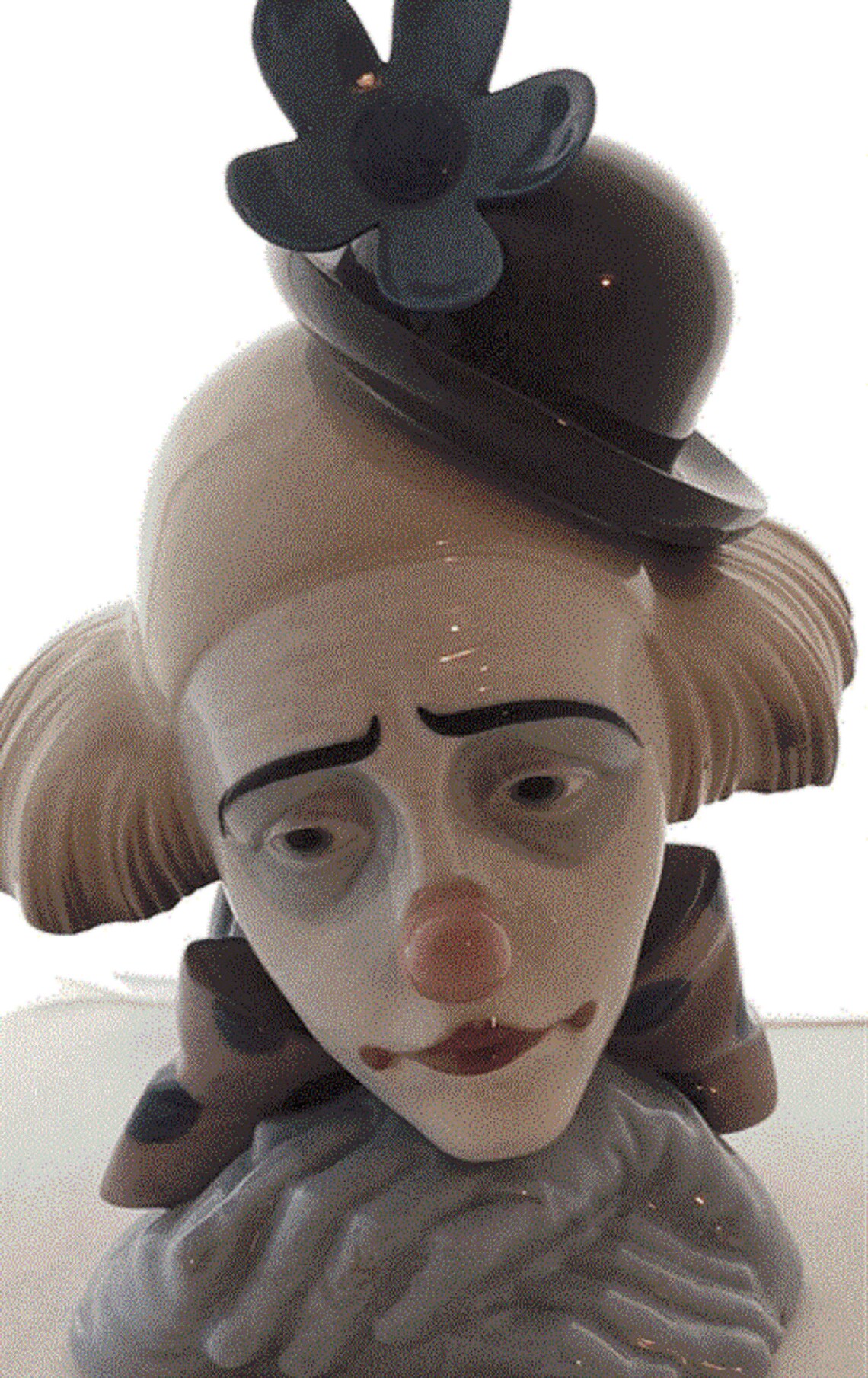 Lladro Pensive Clown Figurine Head 5130 - Etsy