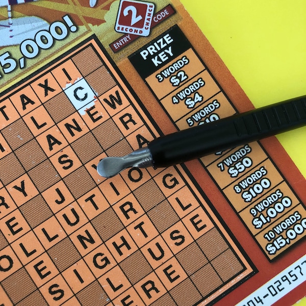 Lottery Ticket Advent Calendar - Etsy