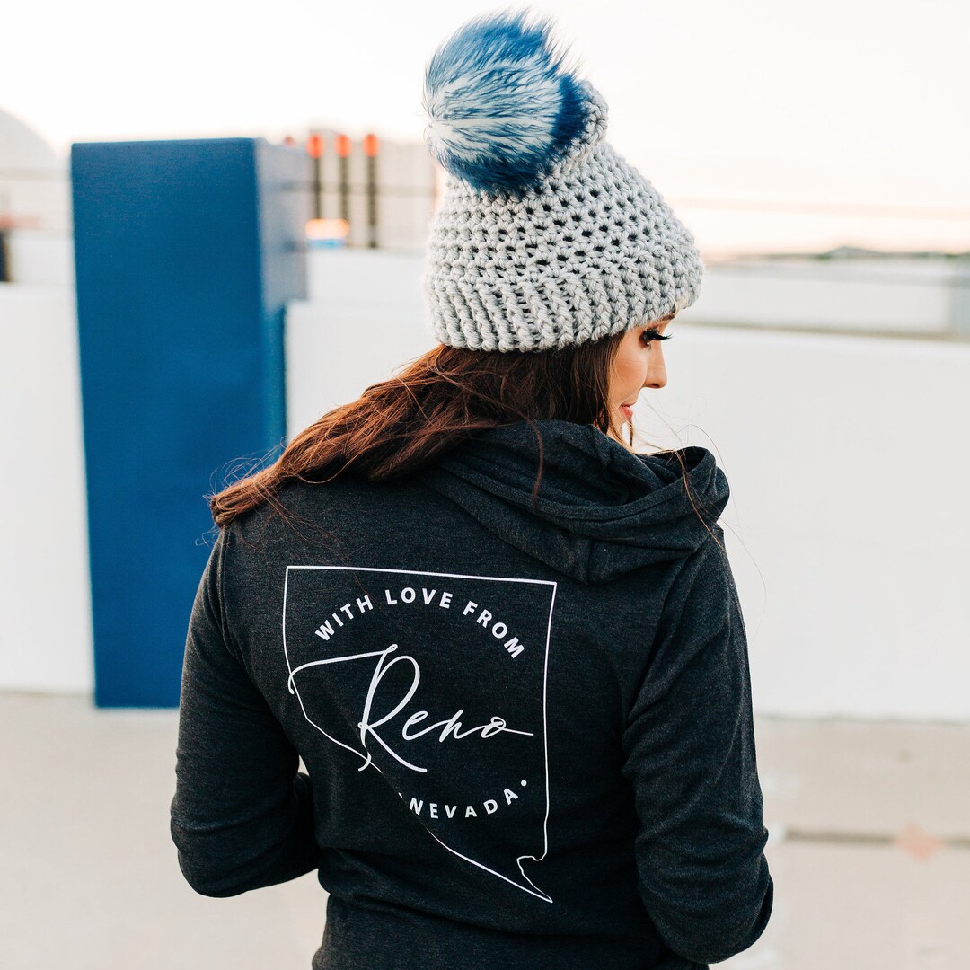 With Love From Reno Lightweight Hoodie - Etsy