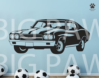 Classic car decals | Etsy