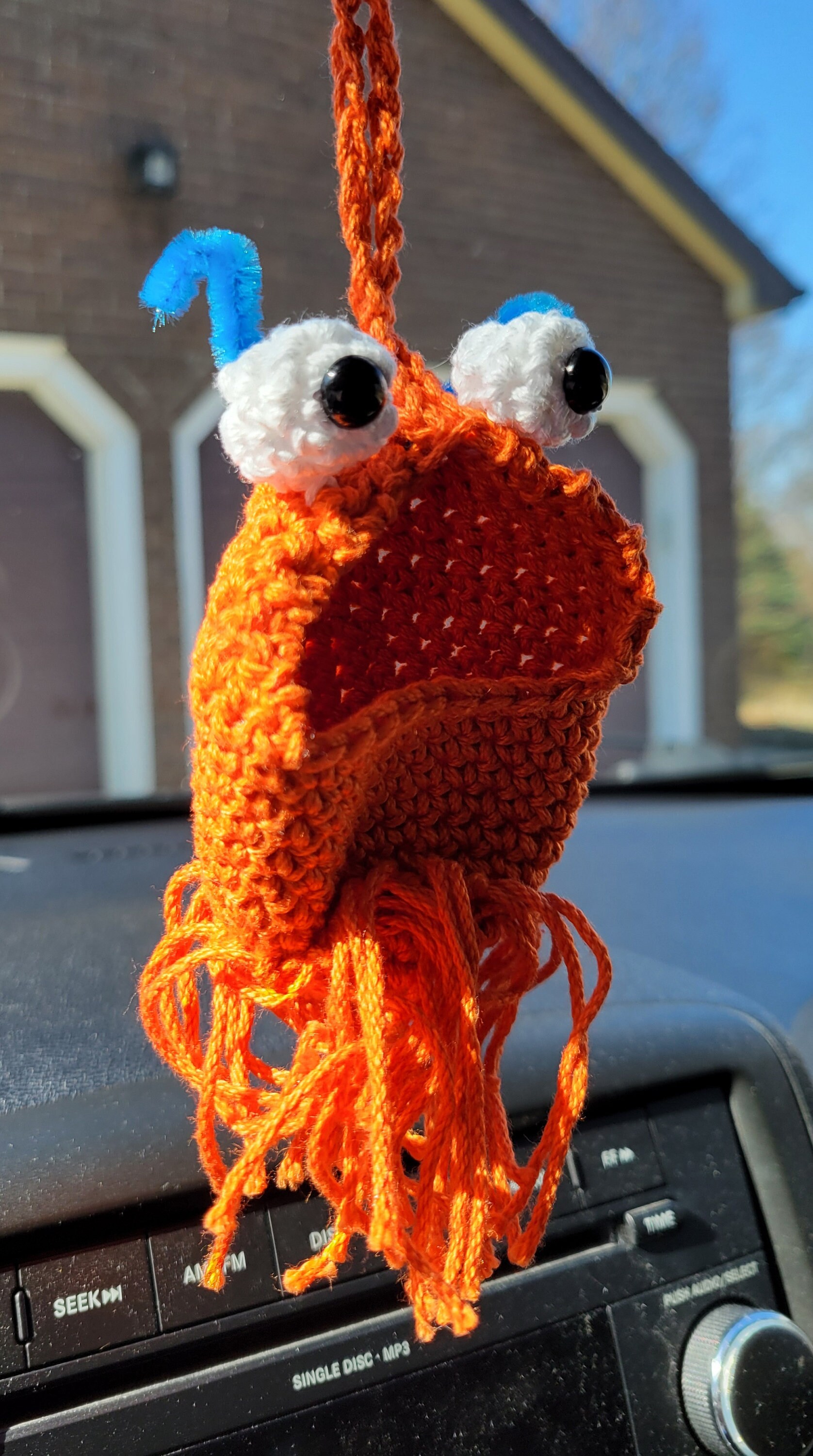 Yip Yip Minis Martians Puppet Car Mirror Hanging - Etsy