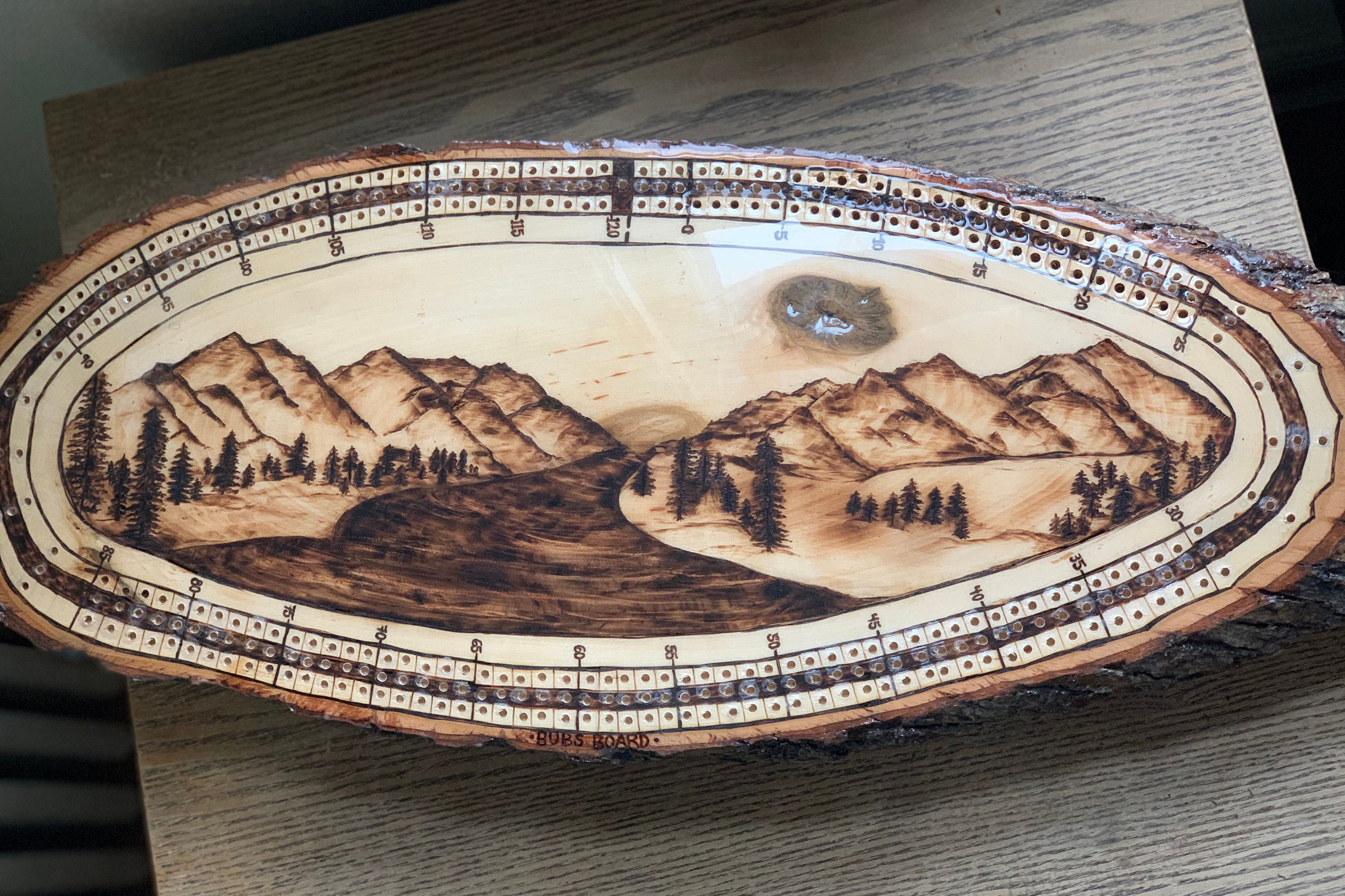 Custom Cribbage Boards Etsy