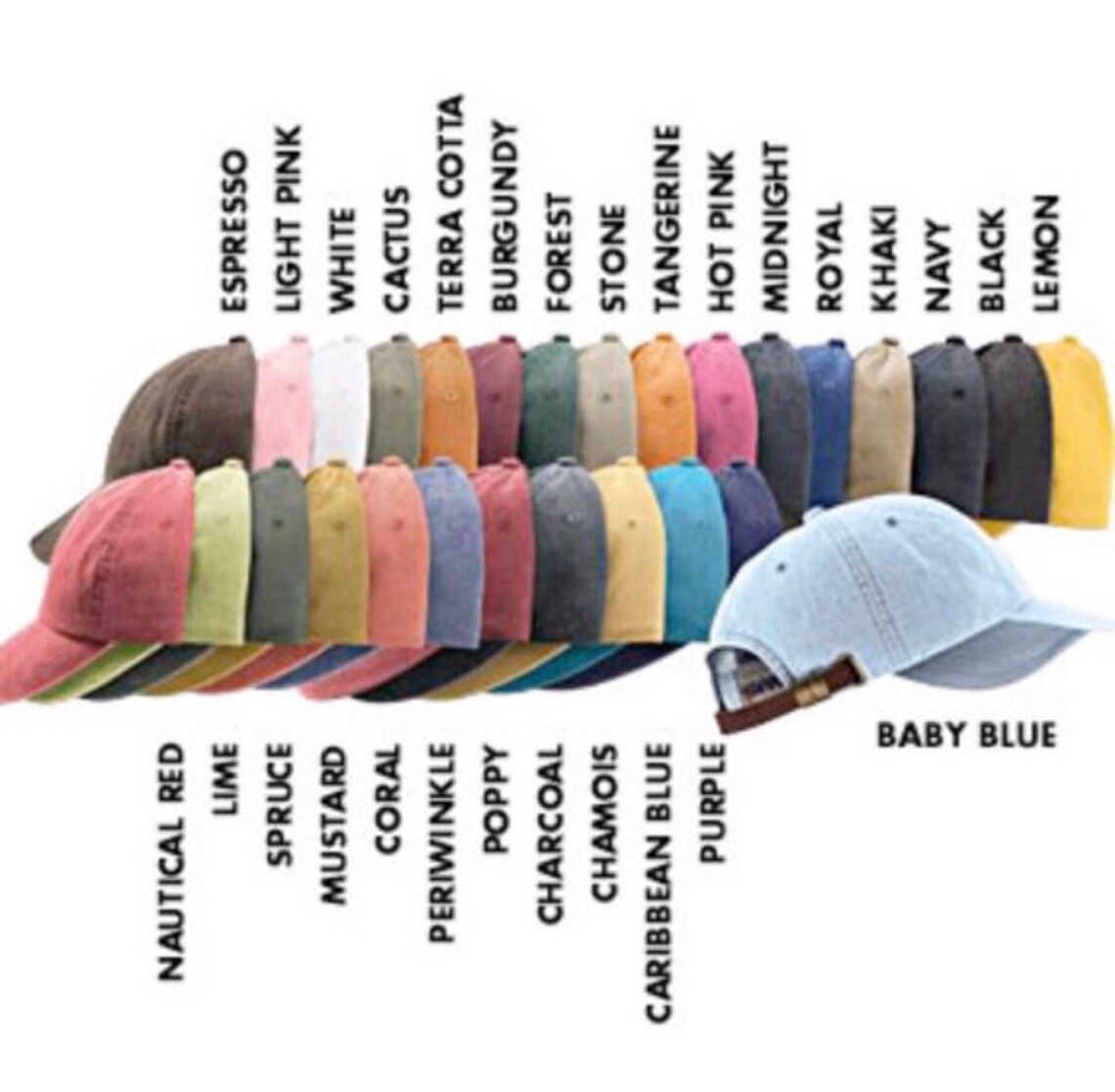 State Logo Hat Personalized Baseball Caps Monogrammed - Etsy