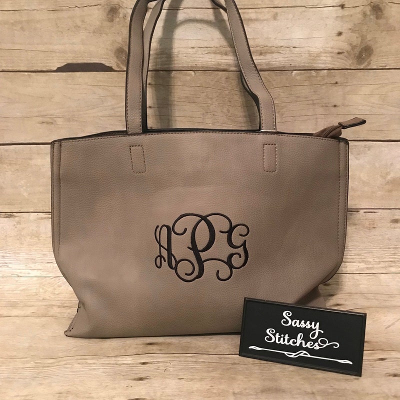 Monogrammed Bag - Etsy
