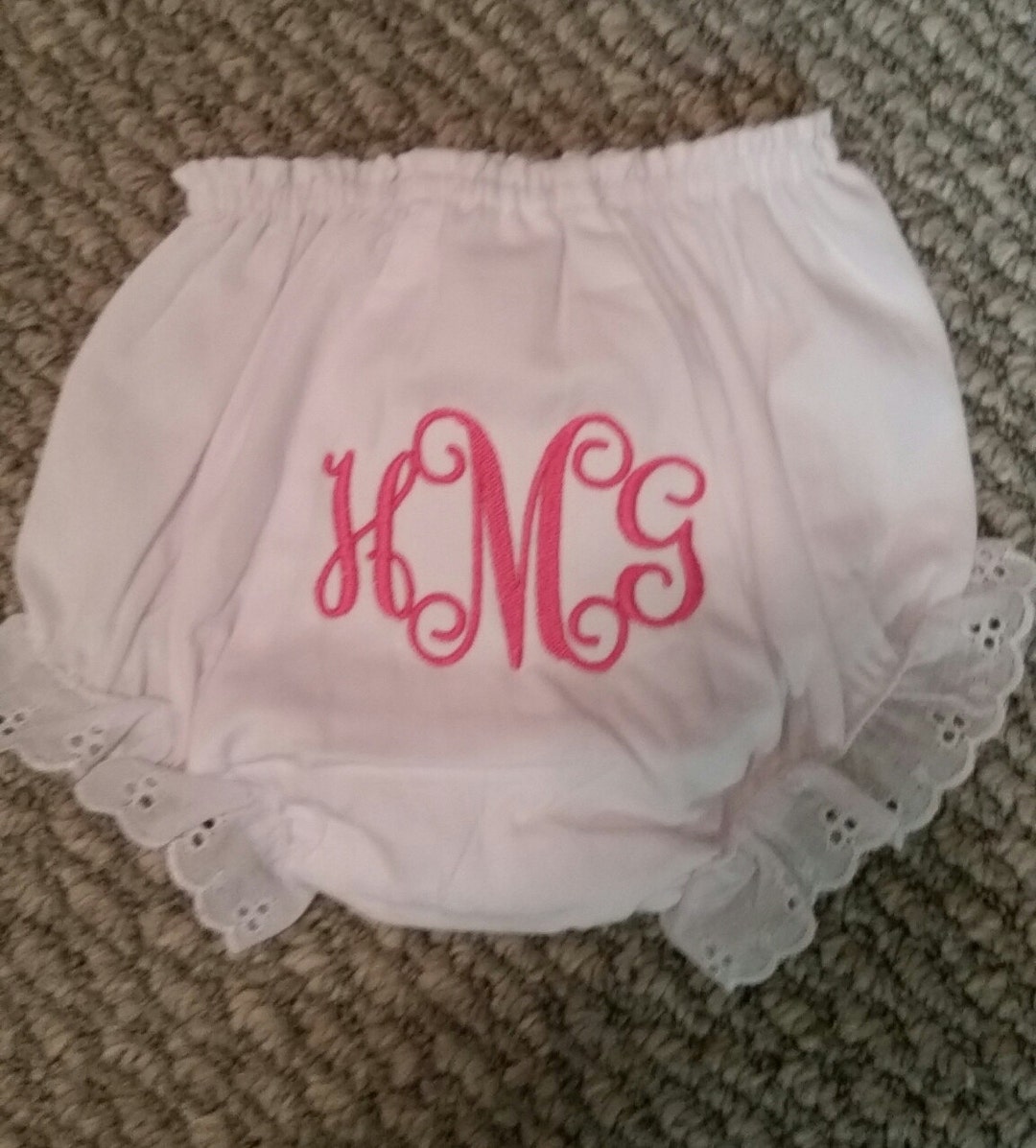 Baby Bloomer, Diaper Cover, Monogramed Bloomers, Preppy Baby ...