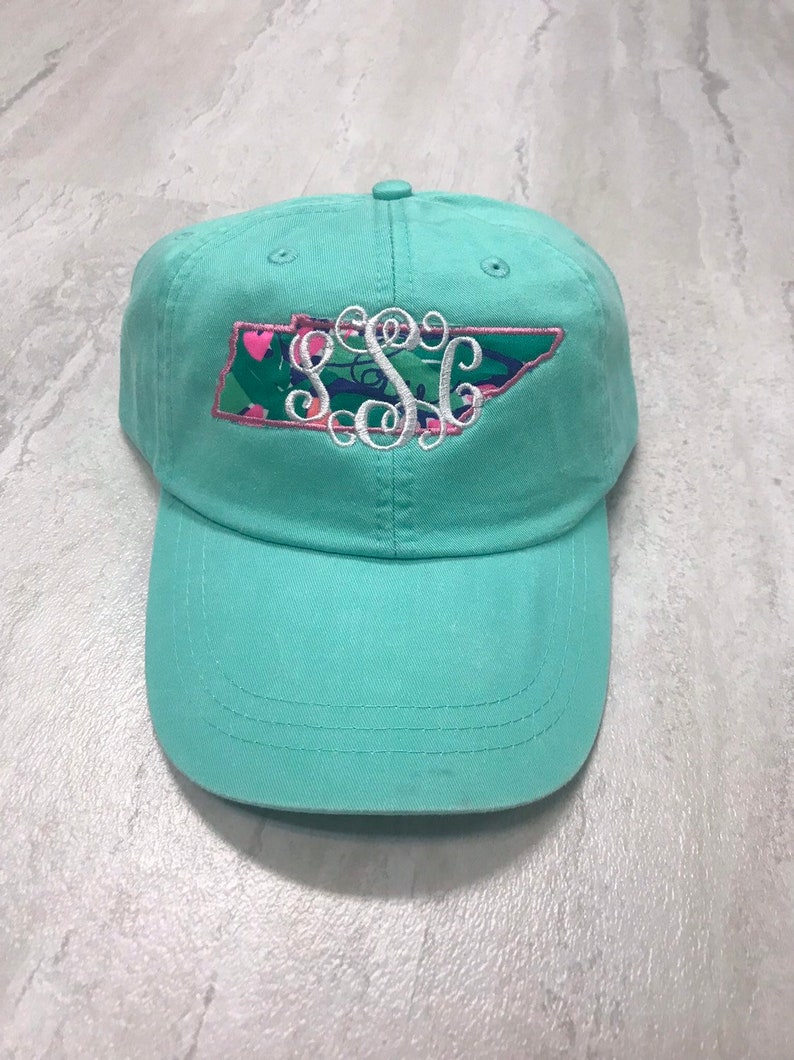 State Logo Hat, Personalized Baseball Caps, Monogrammed Baseball Hat ...