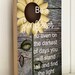 Sunflower Sign Sunflower Decor 5 Sunflower Sign Be a - Etsy