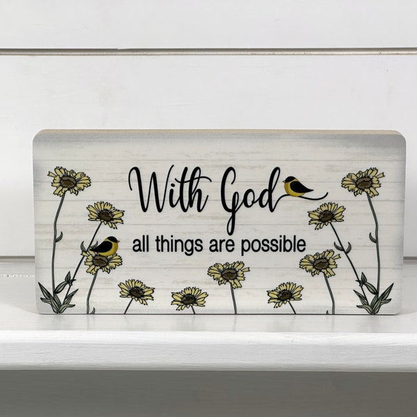 Trust God Sign - Etsy