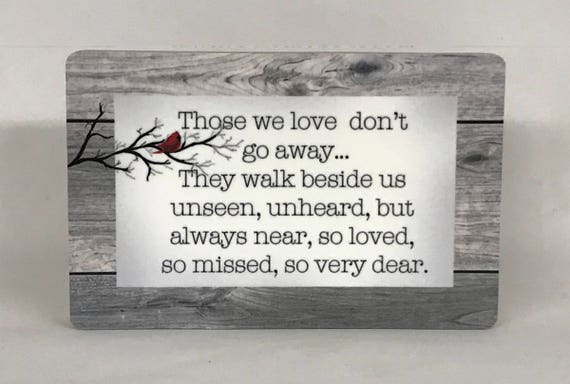 5 Bereavement Sign Lost Loved One Sign Mourning Block - Etsy