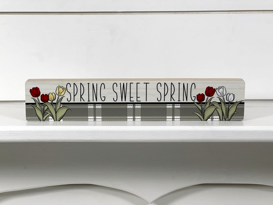Spring Sweet Spring, 10 Inch Spring Block, 12 Inch Spring Block ...