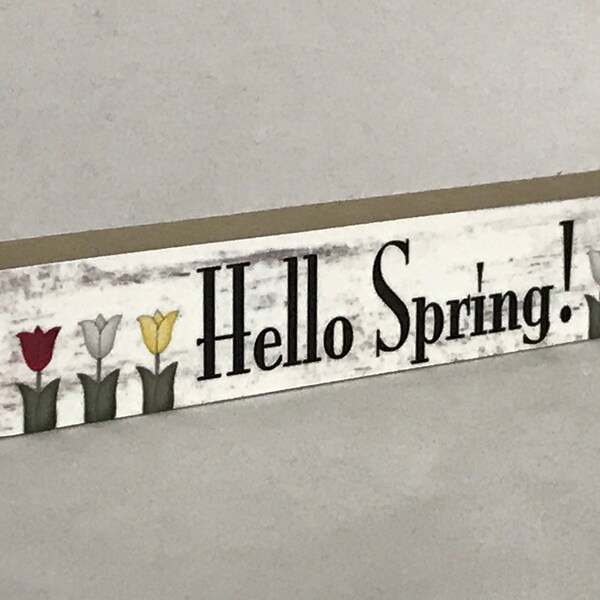 Hello Spring - Etsy
