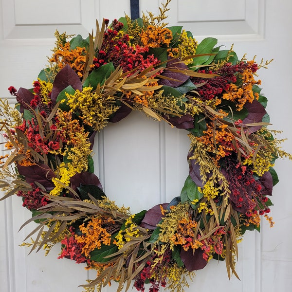 Fall Wreath - Etsy