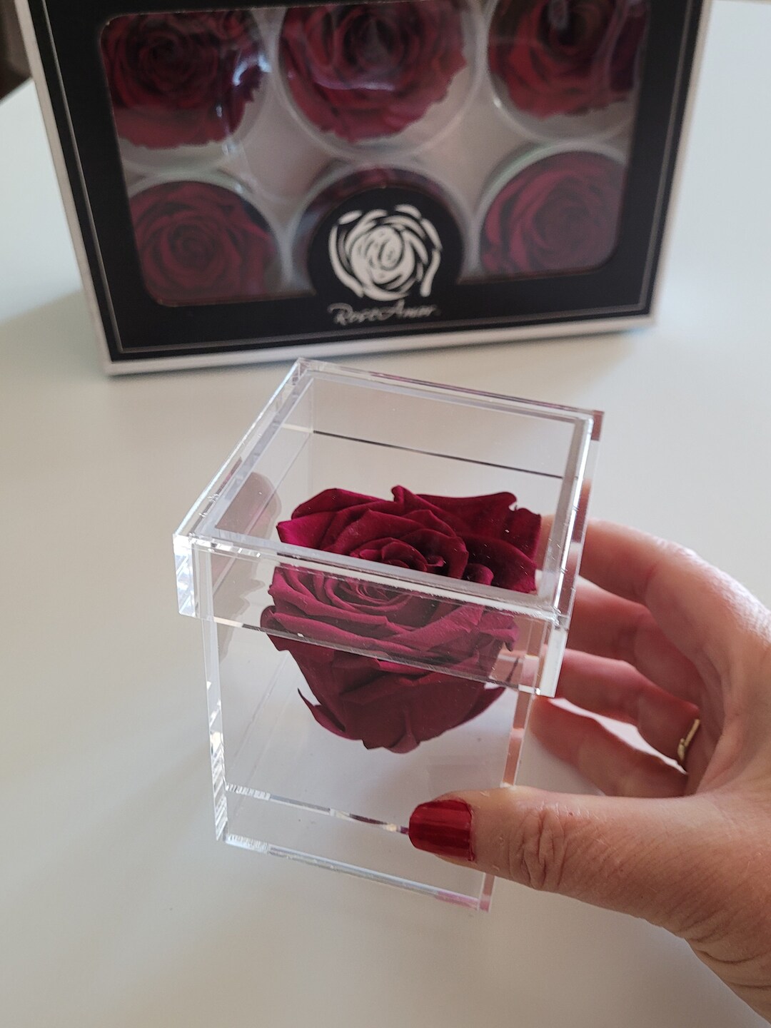 Acrylic Rose Boxes: Wholesale Pricing - Etsy