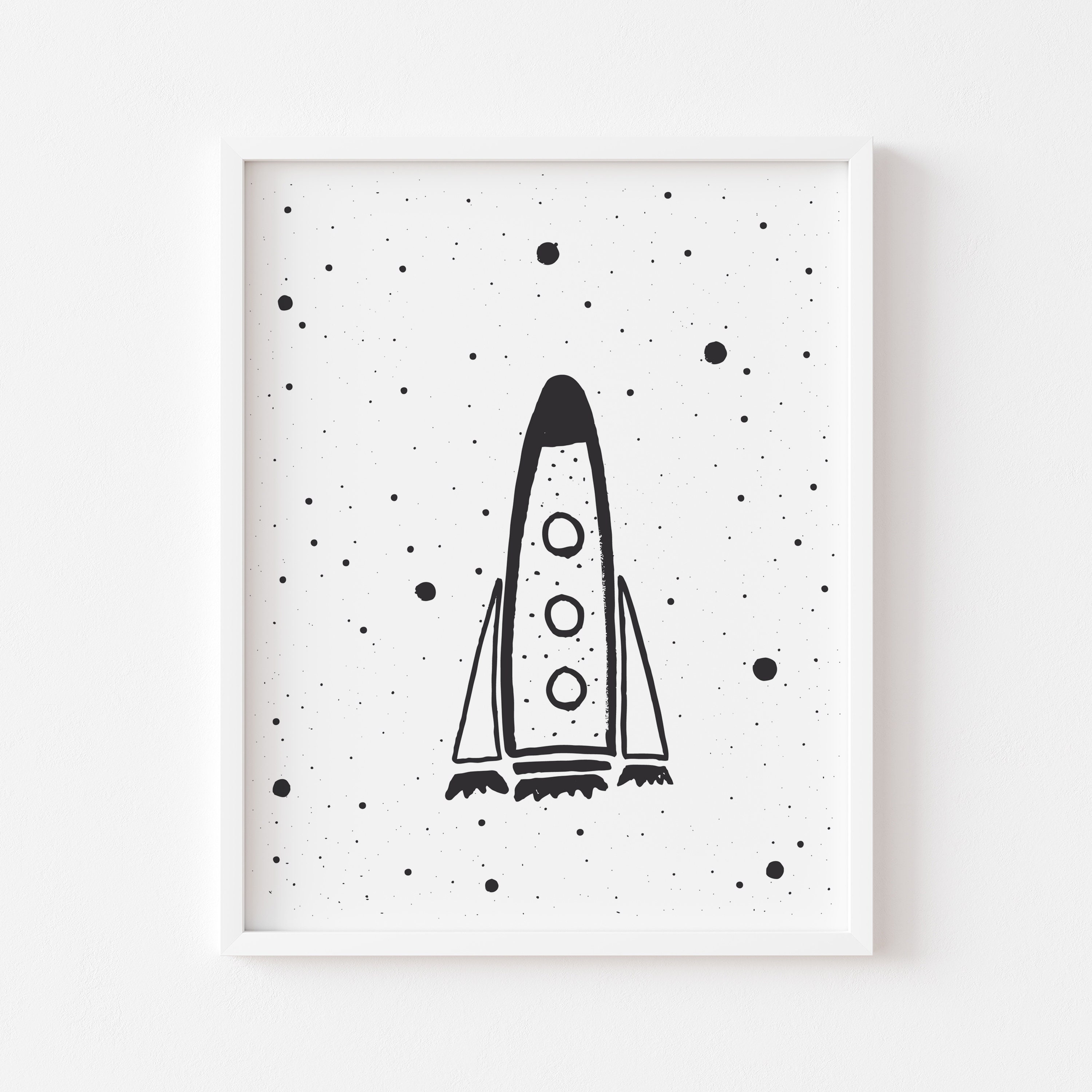 Space printable Set Space Set prints for nursery Set of 4 | Etsy