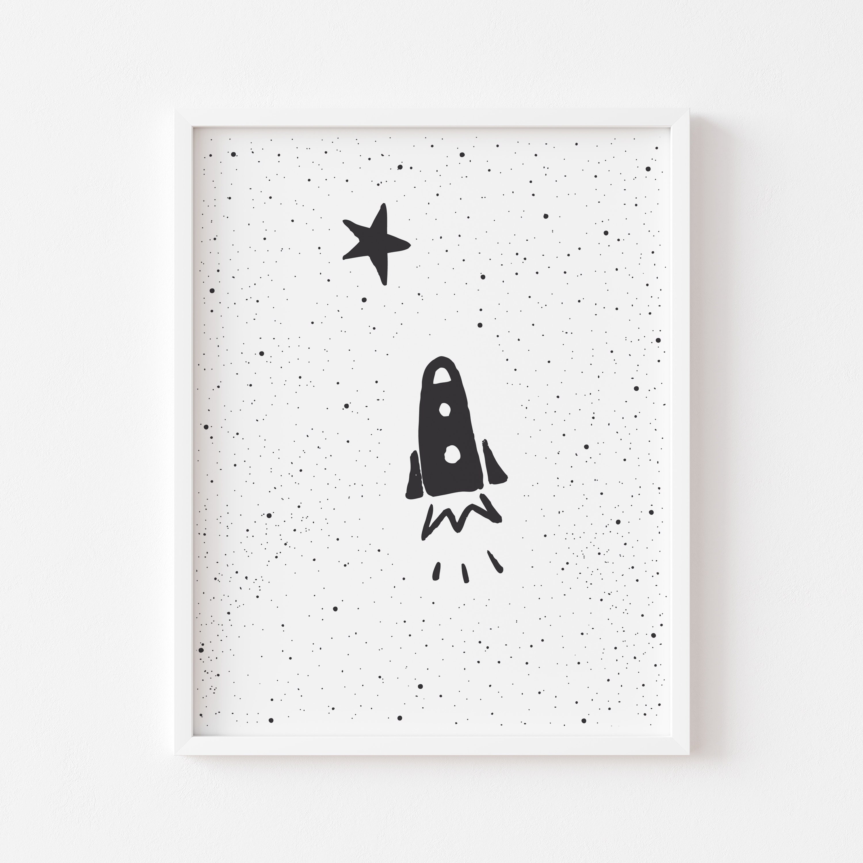 Set of 6 Space for kids art Set of 6 Space prints Space | Etsy