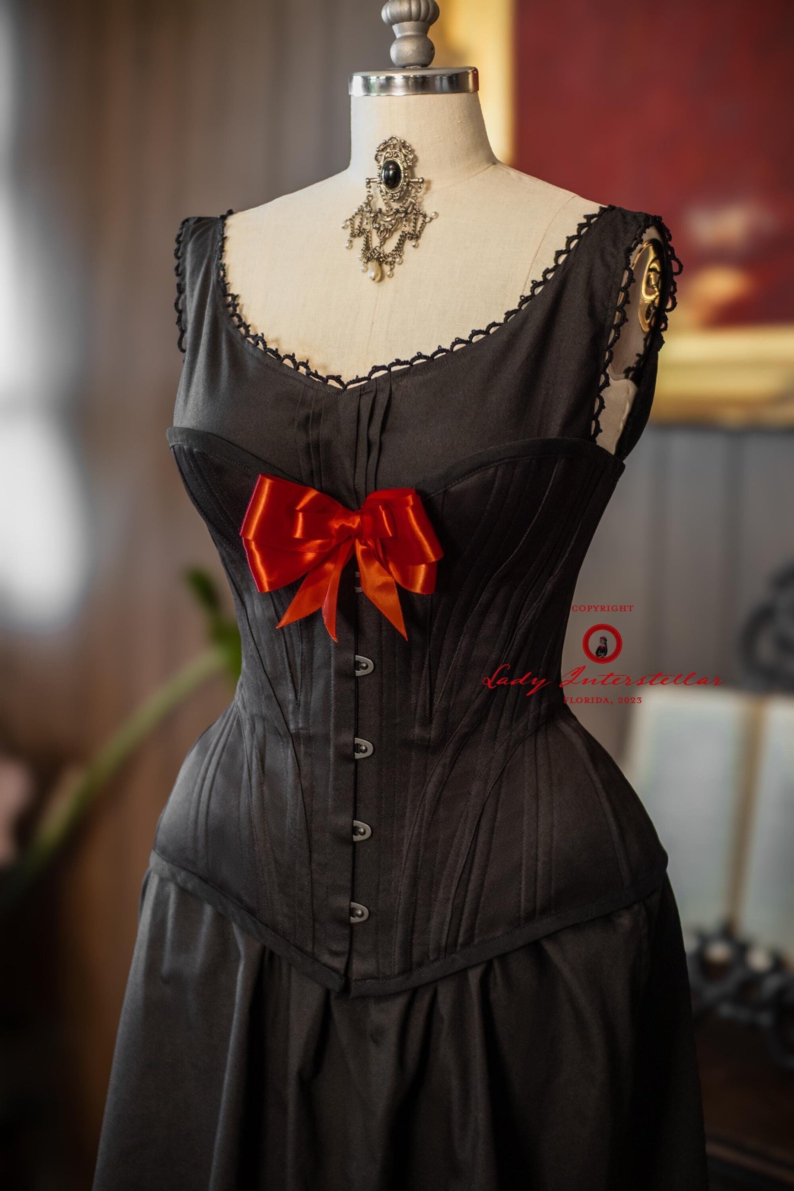 1906 Edwardian Corset PDF PATTERN "emma" - Waist: 23-47 Inch (58.4 ...