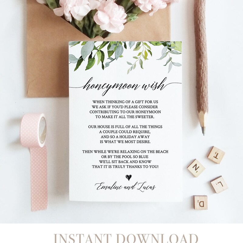 Honeymoon Fund - Etsy