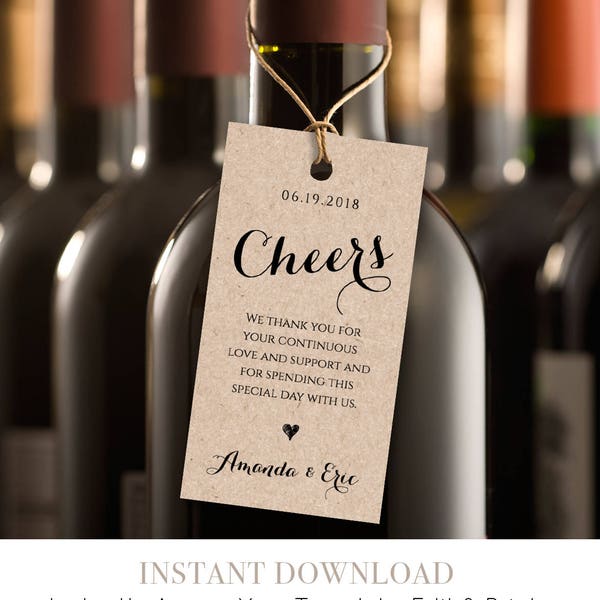 Wine Tags - Etsy
