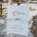 Watercolor Mountain Wedding Welcome Sign, Printable Minimalist Wedding ...