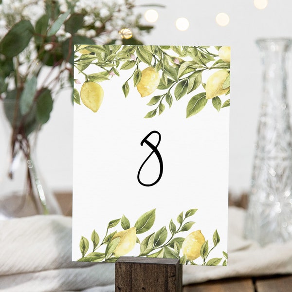 Lemon Table Decor - Etsy