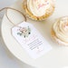 Holly Water Bottle Label Template, Winter Wedding Water Sticker ...