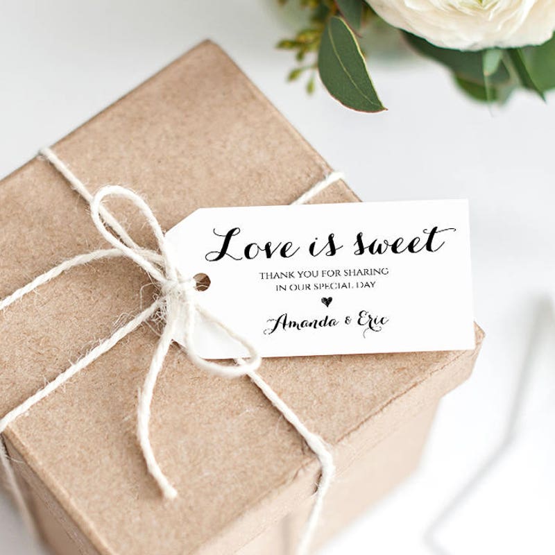 Love is Sweet Tags - Etsy
