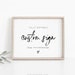 Handwritten Script Custom Sign Template Minimalist Wedding or - Etsy