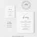 Minimalist Bar Menu Sign Printable Wedding Bar Menu Alcohol - Etsy