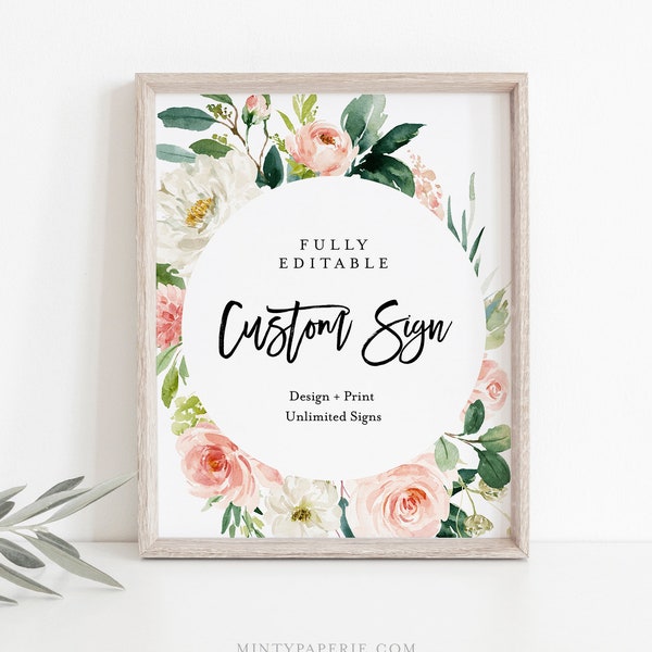 8x10 Wedding Sign - Etsy